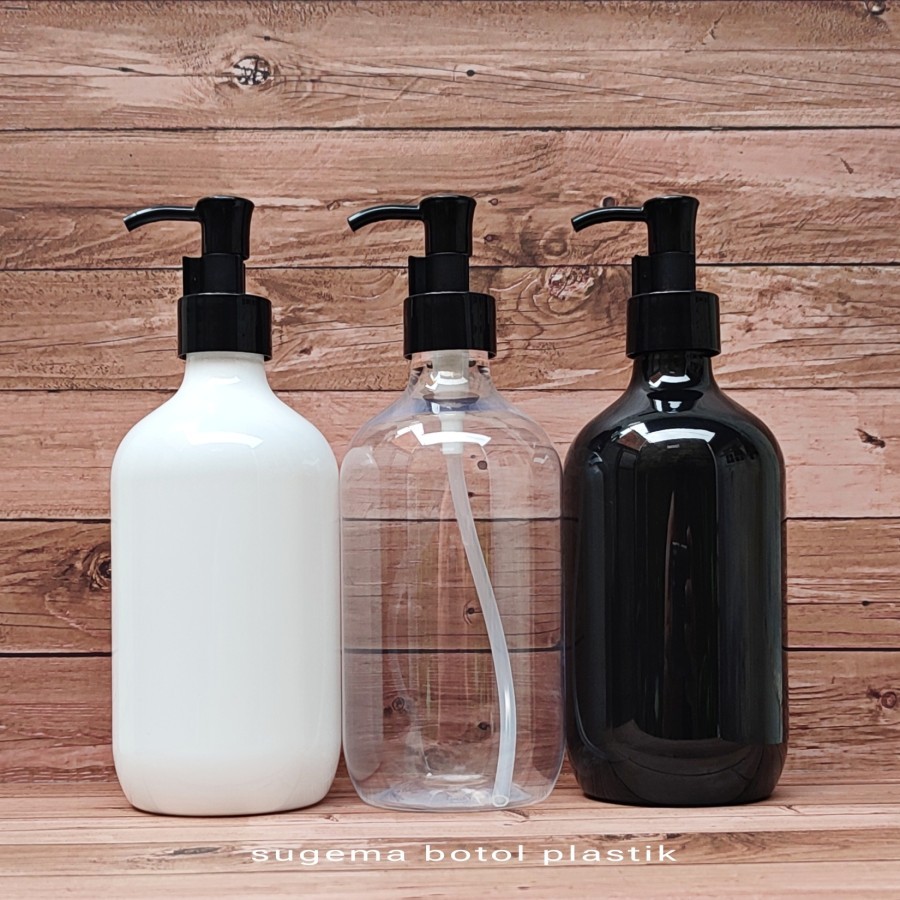 Jual Botol Pump 500ml Sabun Cair / Botol Plastik 500 Ml Pump Luxury Pet Tebal | Shopee Indonesia