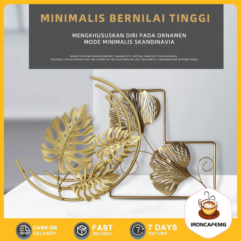 Jual Dekorasi Dinding Besi Pintu Masuk Skandinavia Hiasan Dinding Rumah ...