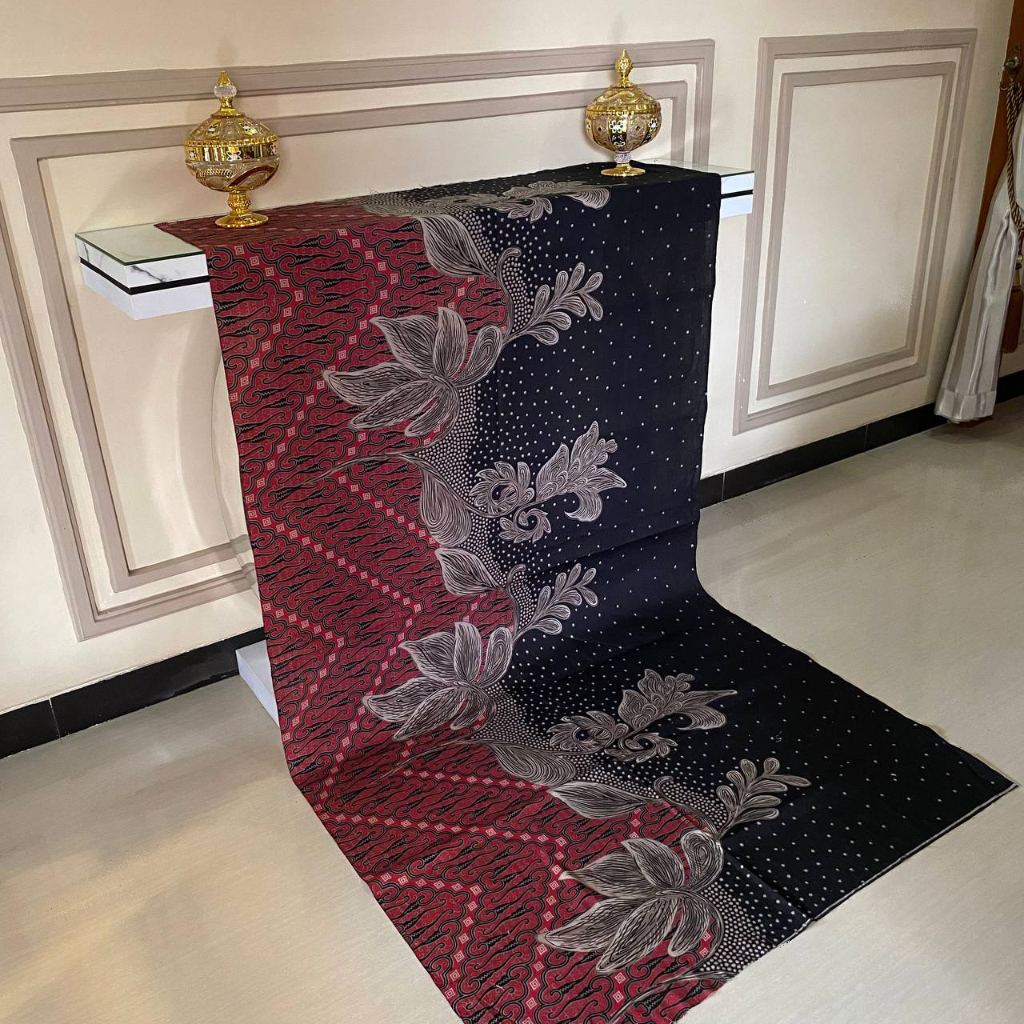 Jual KAIN BATIK BAHAN KATUN UKURAN PANJANG 210 X 110 MOTIF ELEGAN ...