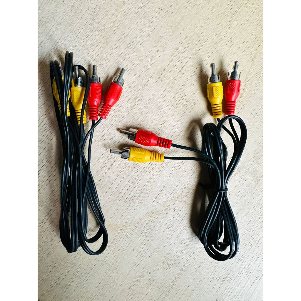 Jual Kabel RCA 2-2 Audio / Kabel RCA Audio ( 2 to 2 ) Kabel RCA AUX 2-2 ...