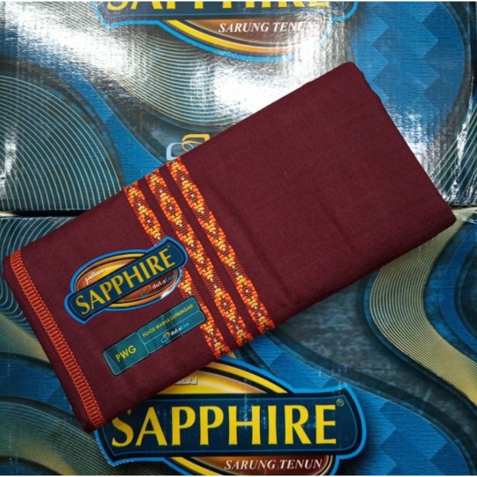 Jual Sarung Sapphire Hitam Polos - Sarung Sapphire Dewasa Hitam Polos ...