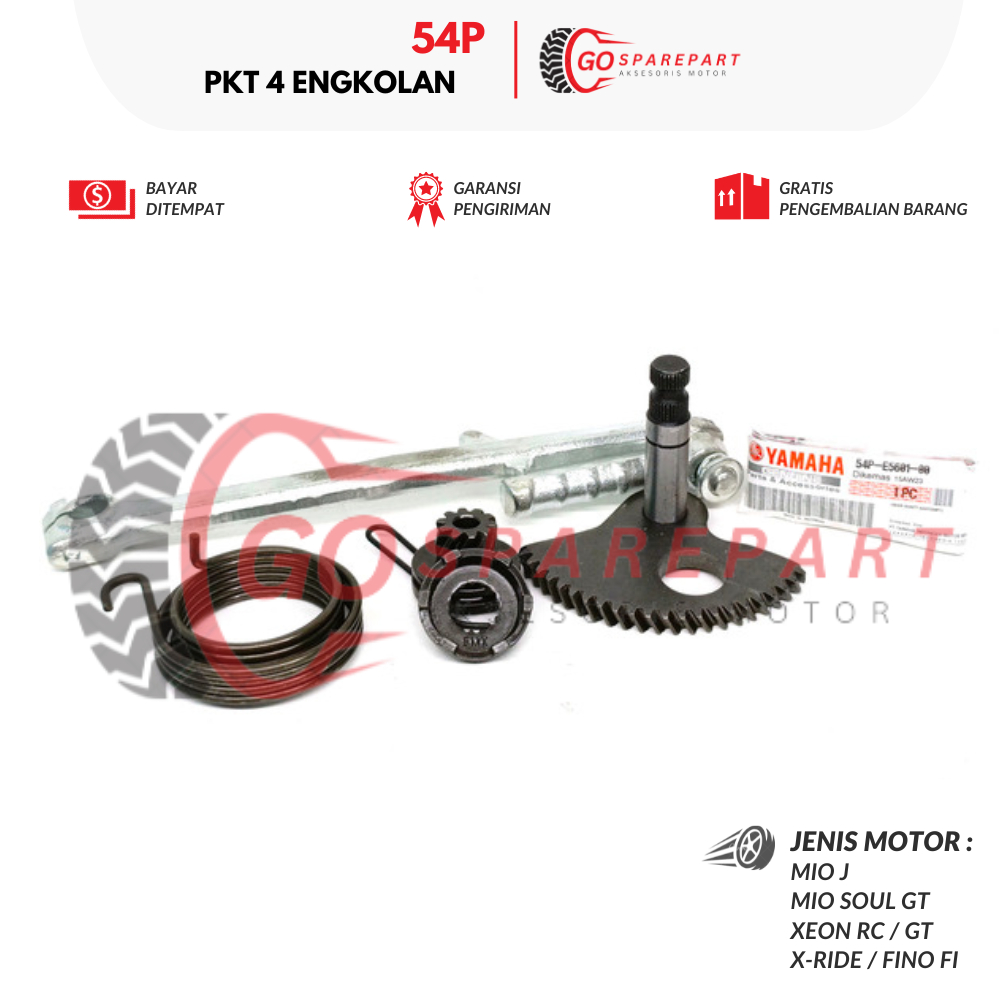 Jual (YAMAHA) PAKET 4 AS SELAH MIO J 54P + GIGI PINION +PER SELAH ...