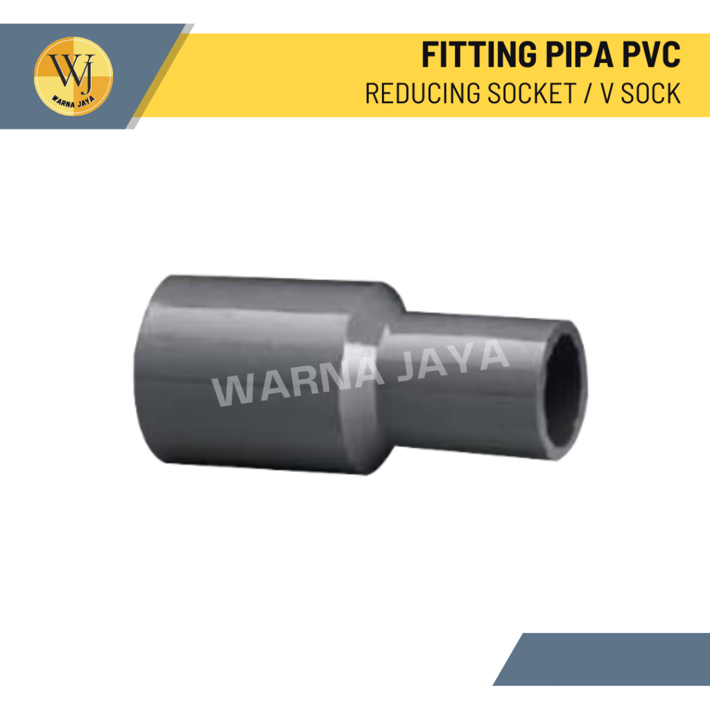 Jual Fitting Pipa PVC Reducing Socket / V.Sock / Sambungan Fitting Pipa ...