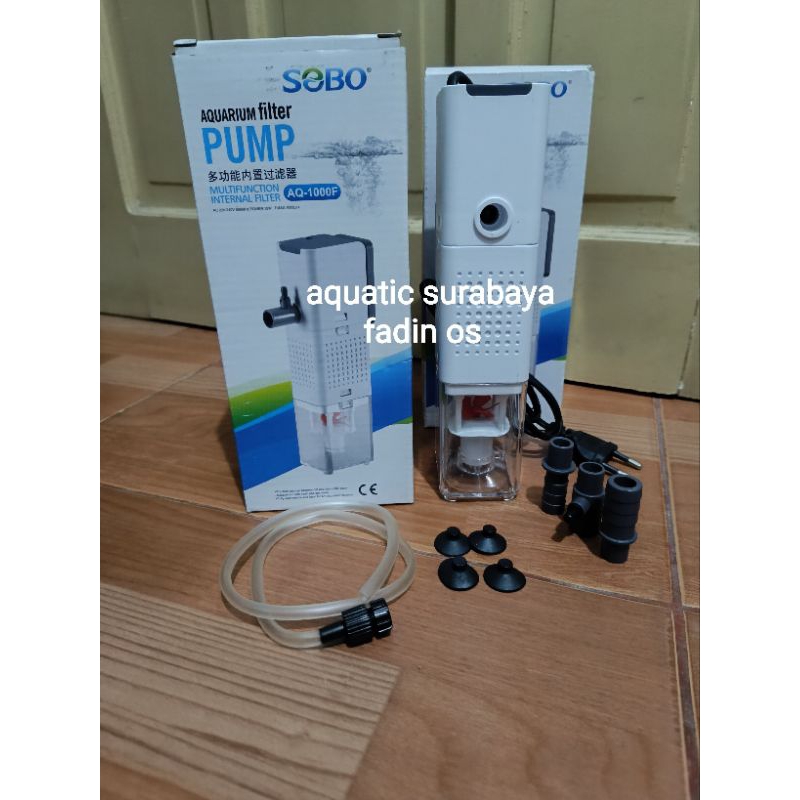 Jual SOBO AQUARIUM INTERNAL FILTER PUMP AQ-1000F FILTER INTERNAL AQUARIUM AQUASCAPE | Shopee ...