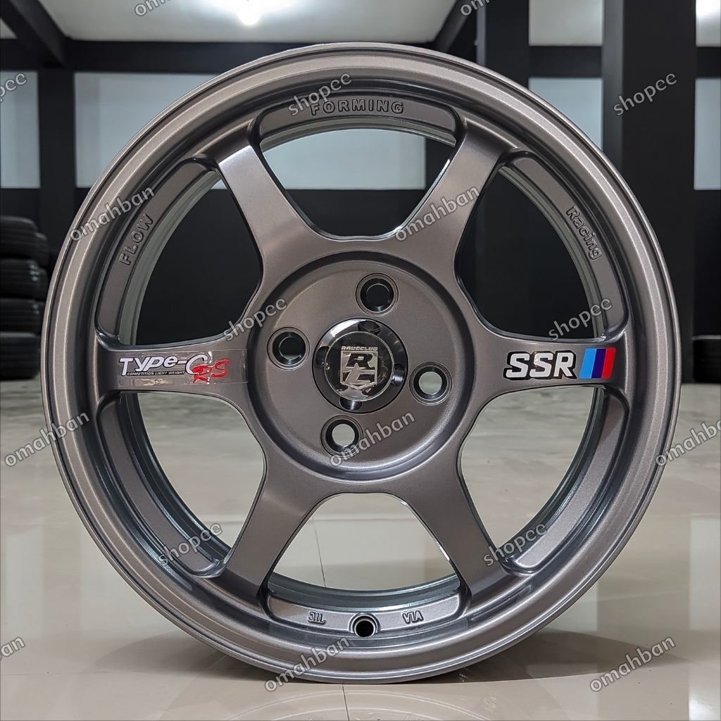 Jual Velg Mobil SSR R15, PCD 4x100. Matt Gunmetal | Shopee Indonesia