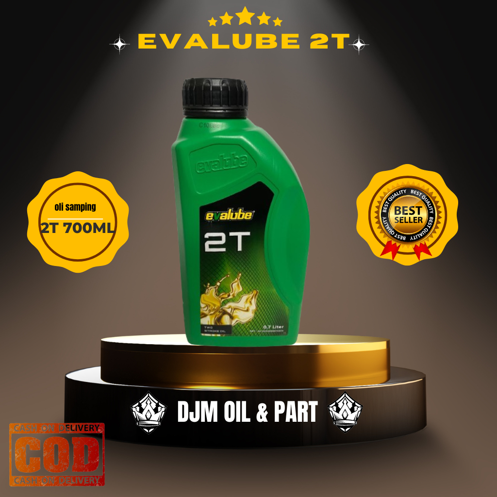 Jual OLI SAMPING 2T EVALUBE TWO STROKE EVALUBE 2T 700ML | Shopee Indonesia