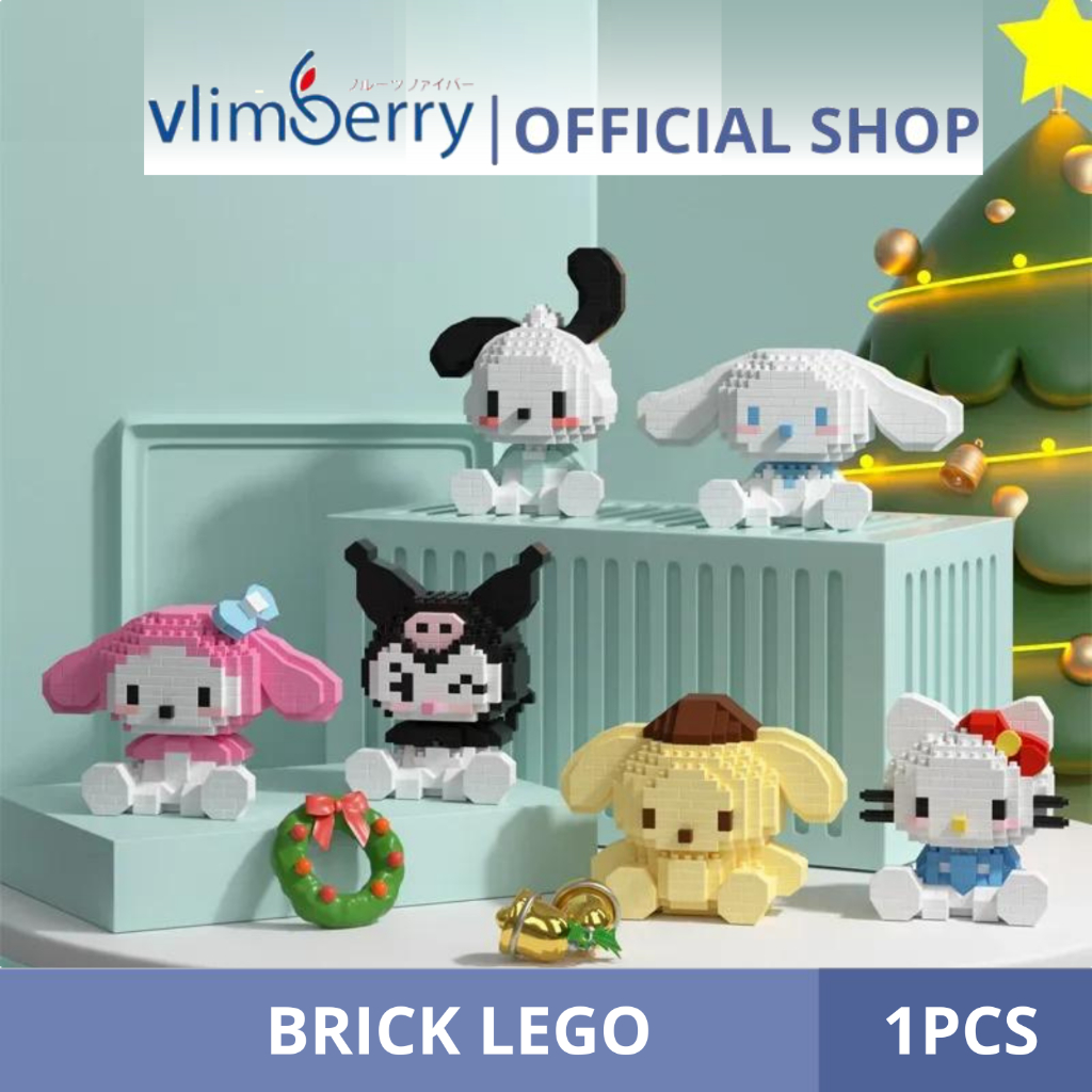 Jual Mainan Edukasi Anak Balok Susun Nano Block Mainan Disney Sanrio ...