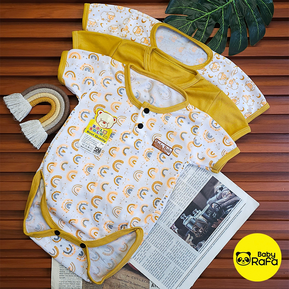 Jual Serian Mustard - 3 pcs Jumper Bayi MUSTARD SERIES 0 sd 6 Bulan ...