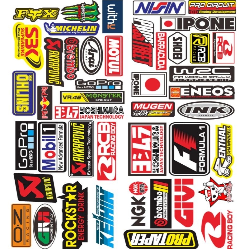 Jual stiker racing pack | Shopee Indonesia