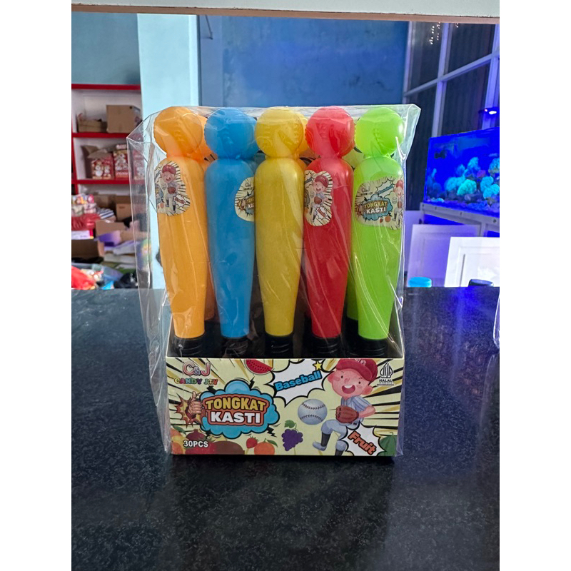 Jual Permen Mainan Tongkat Kasti Isi 30pcs | Shopee Indonesia