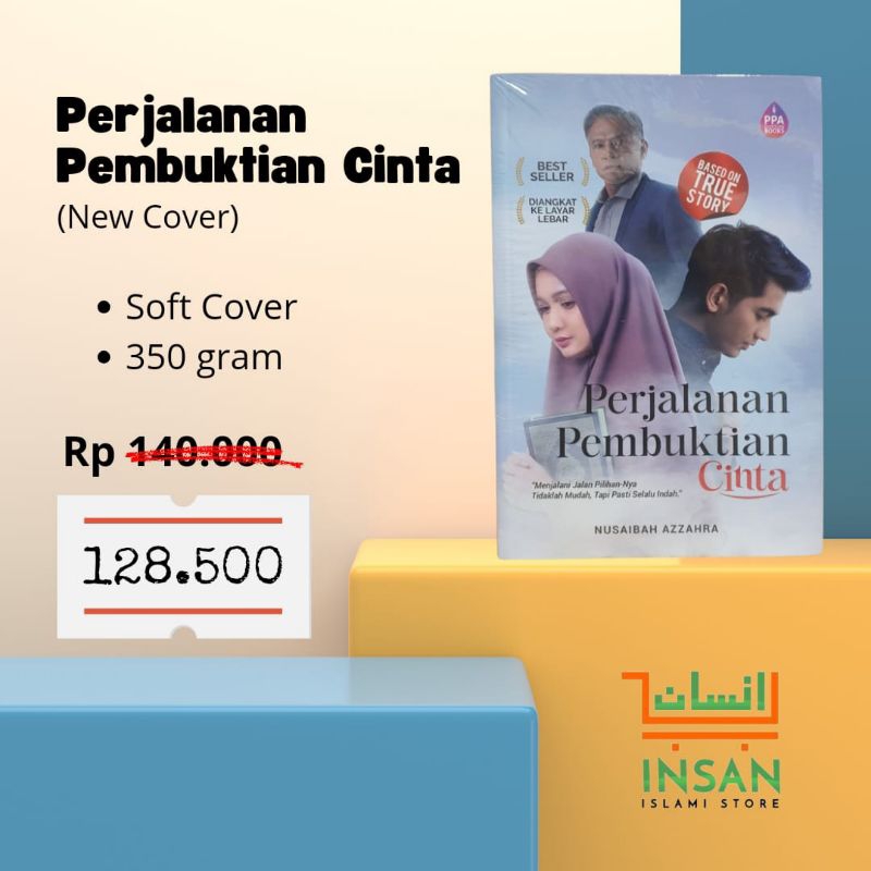 Jual Novel Perjalanan Pembuktian Cinta NEW COVER (based on true story ...
