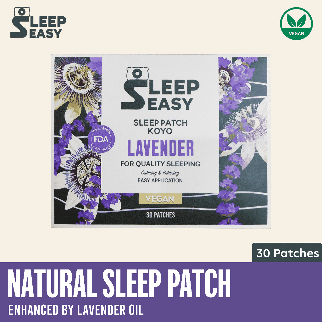 Jual Sleep patch FDA APPROVED- Melatonin & Lavender - koyo tidur - Sleep easy | Shopee Indonesia