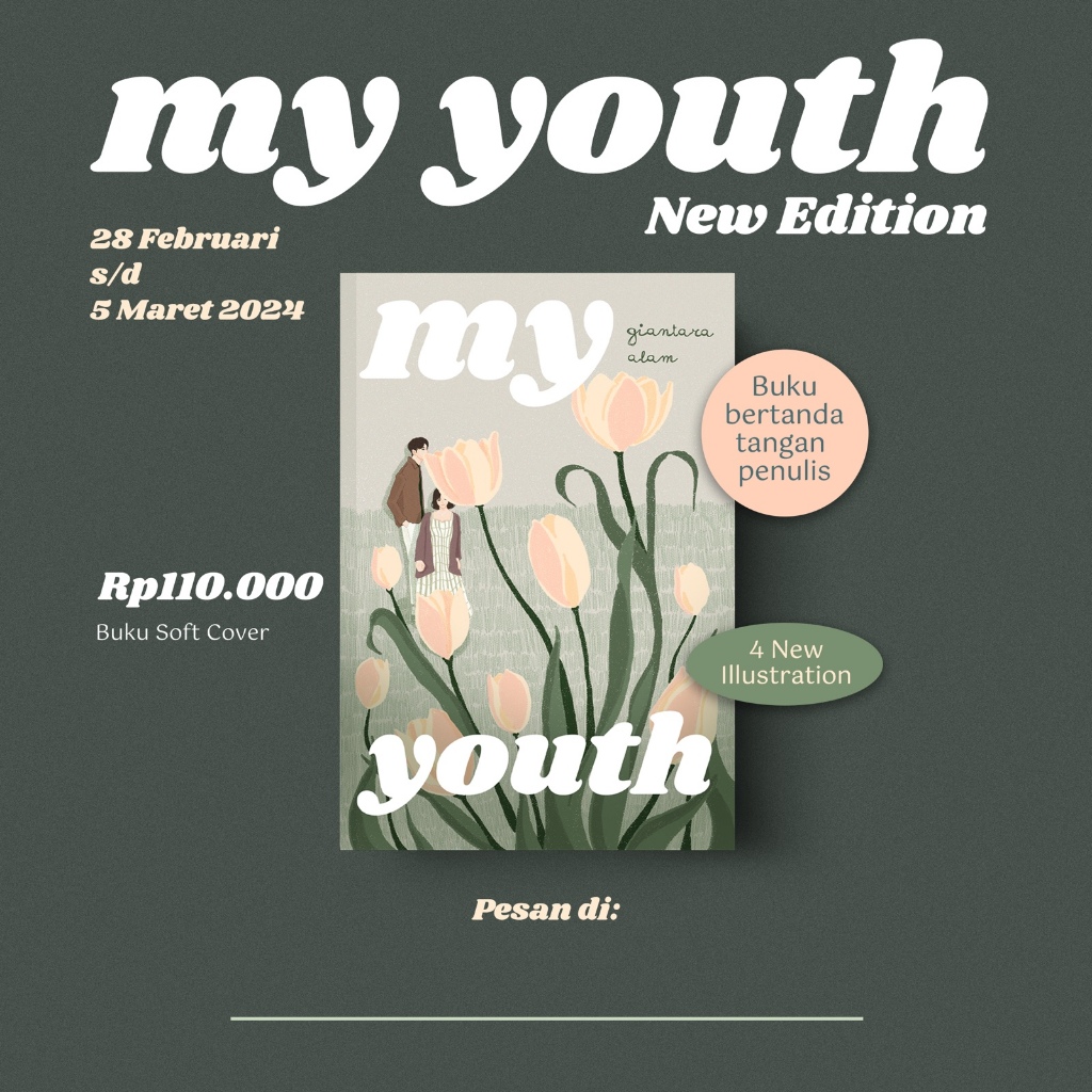 Jual Buku Novel My Youth - Bukune - Giantara Alam - Bumi Fiksi | Shopee ...