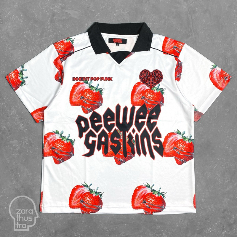 Jual Pee Wee Gaskins - Strawberry (White) Jersey Official Merchandise ...