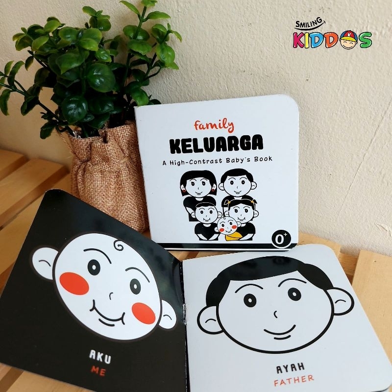 Jual SK Mini Book High Contrast - Buku stimulasi visual anak bayi ...