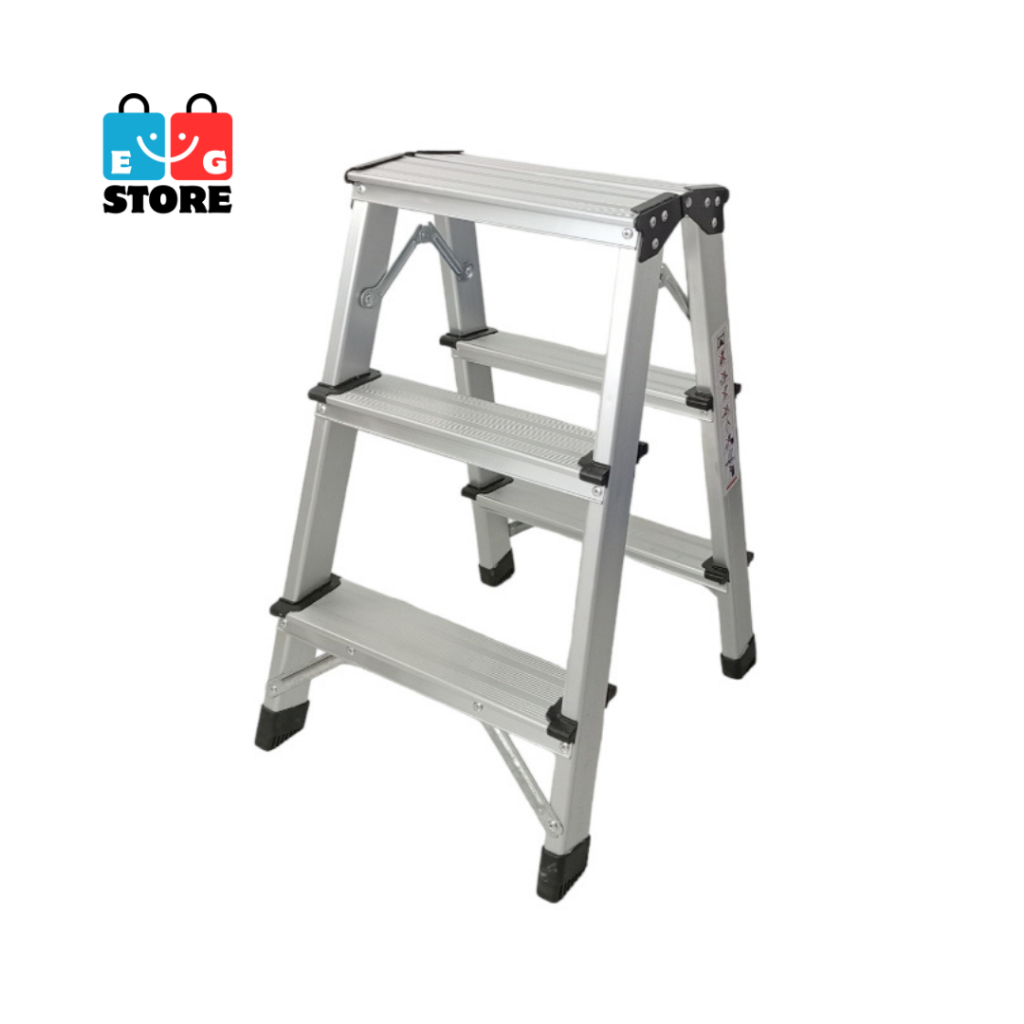 Jual Tangga Lipat Aluminium 3 Step | Tangga Serbaguna Multifunction ...