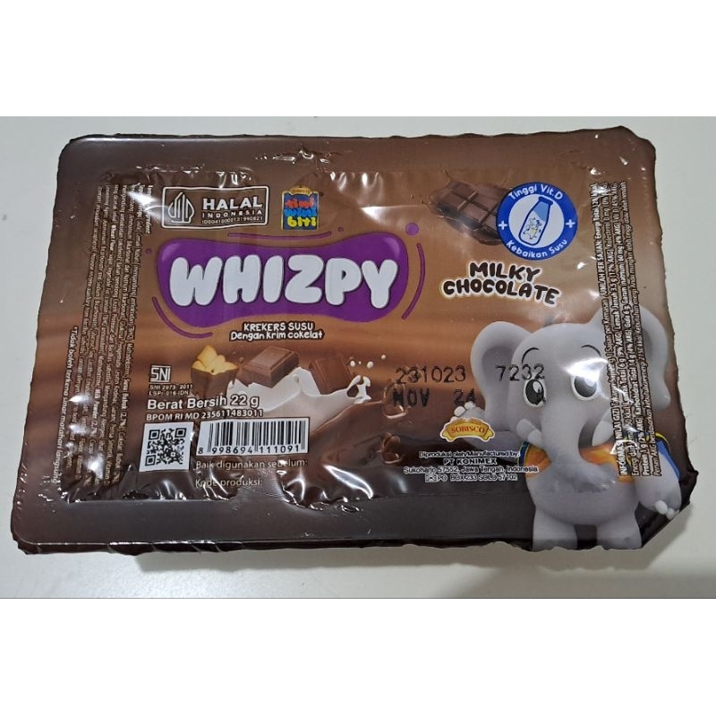Jual Tini Wini Biti Whizpy Milky Chocolate 22g | Shopee Indonesia