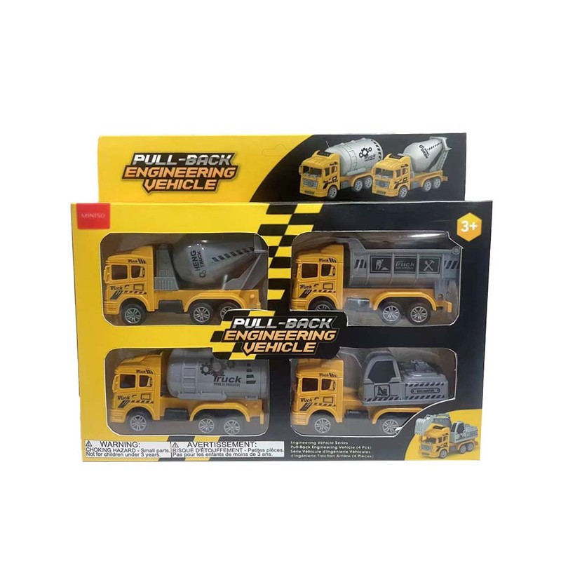Jual Official BALI MINISO Mainan Mobil Truk Engineering Vehicle Series ...