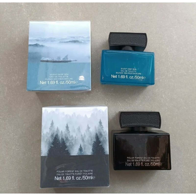 Jual Official BALI MINISO Parfum Pria Polar Forest Silent Deep Sea Eau ...