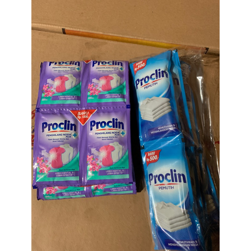 Jual Proclin Warna / Proclin Putih 1 renceng | Shopee Indonesia