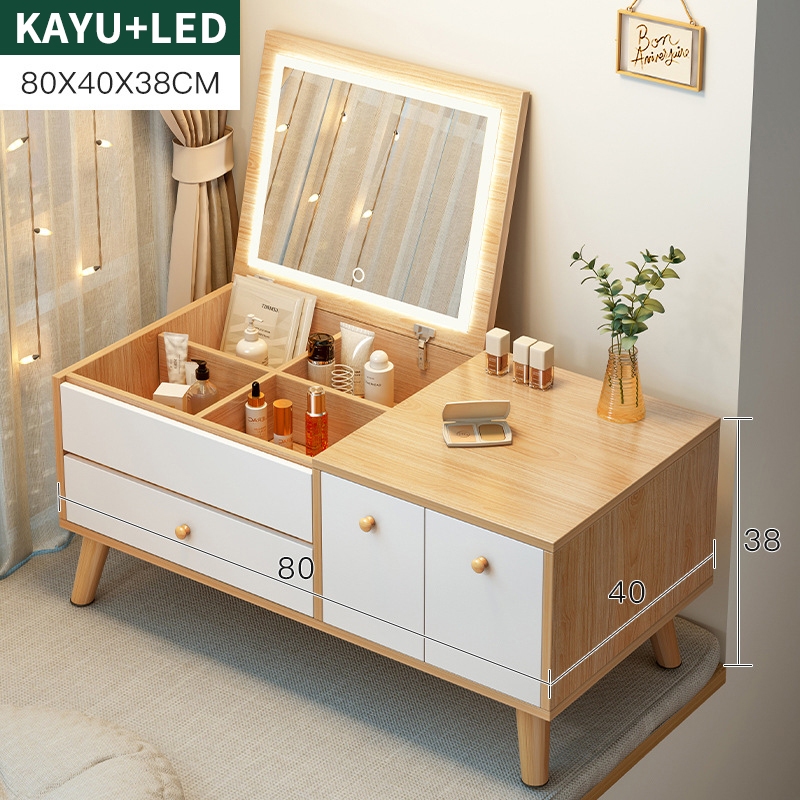 Jual Meja Rias LED / Meja Rias Lesehan LED / Meja Lantai / Meja Kamar ...