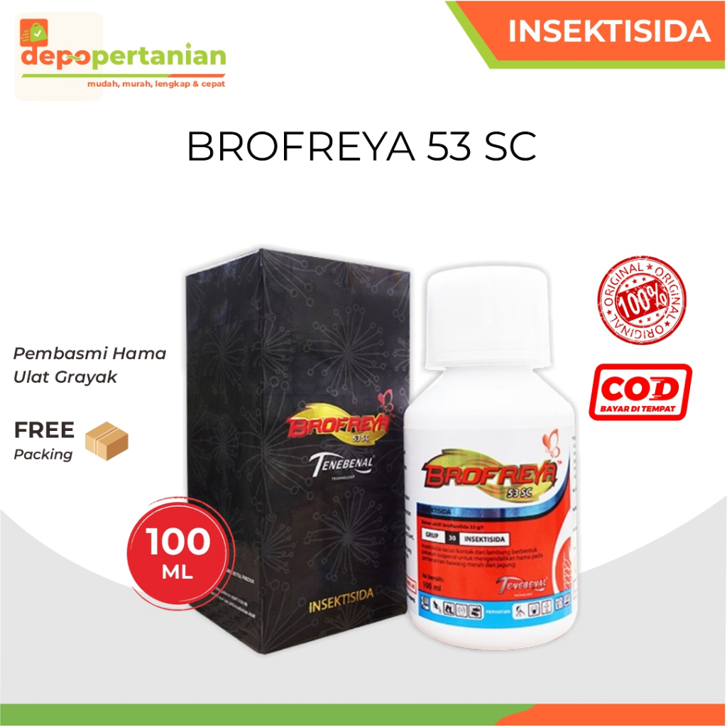 Jual Depo Pertanian - Insektisida Brofreya 53 SC 100 ml Broflanilida ...