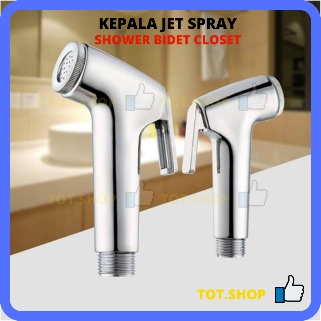 Jual [KEPALA SAJA] Kepala Jet Spray Shower Bidet Closet Toilet Shower ...