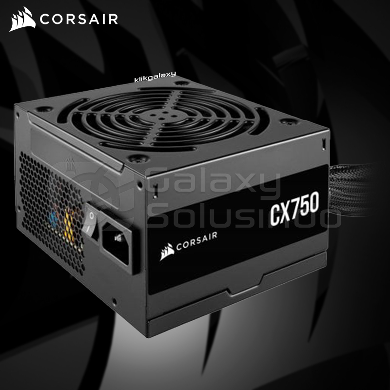 Jual Corsair CX750 750Watt NON Modular 80 PLUS Bronze Certified - Power Suplly | Shopee Indonesia