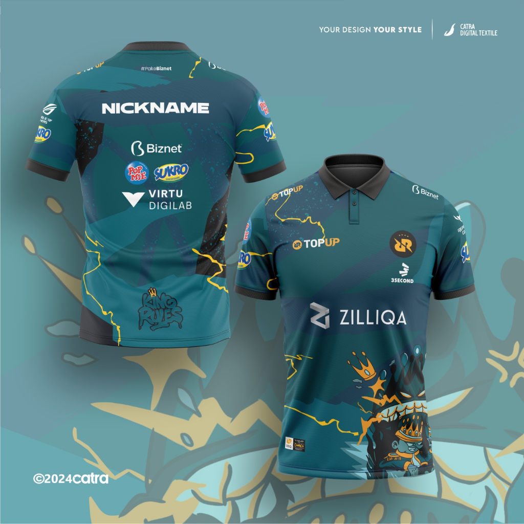 Jual Jersey RRQ 2024 Terbaru MPL Season 13 Courage Version/Free nameset ...