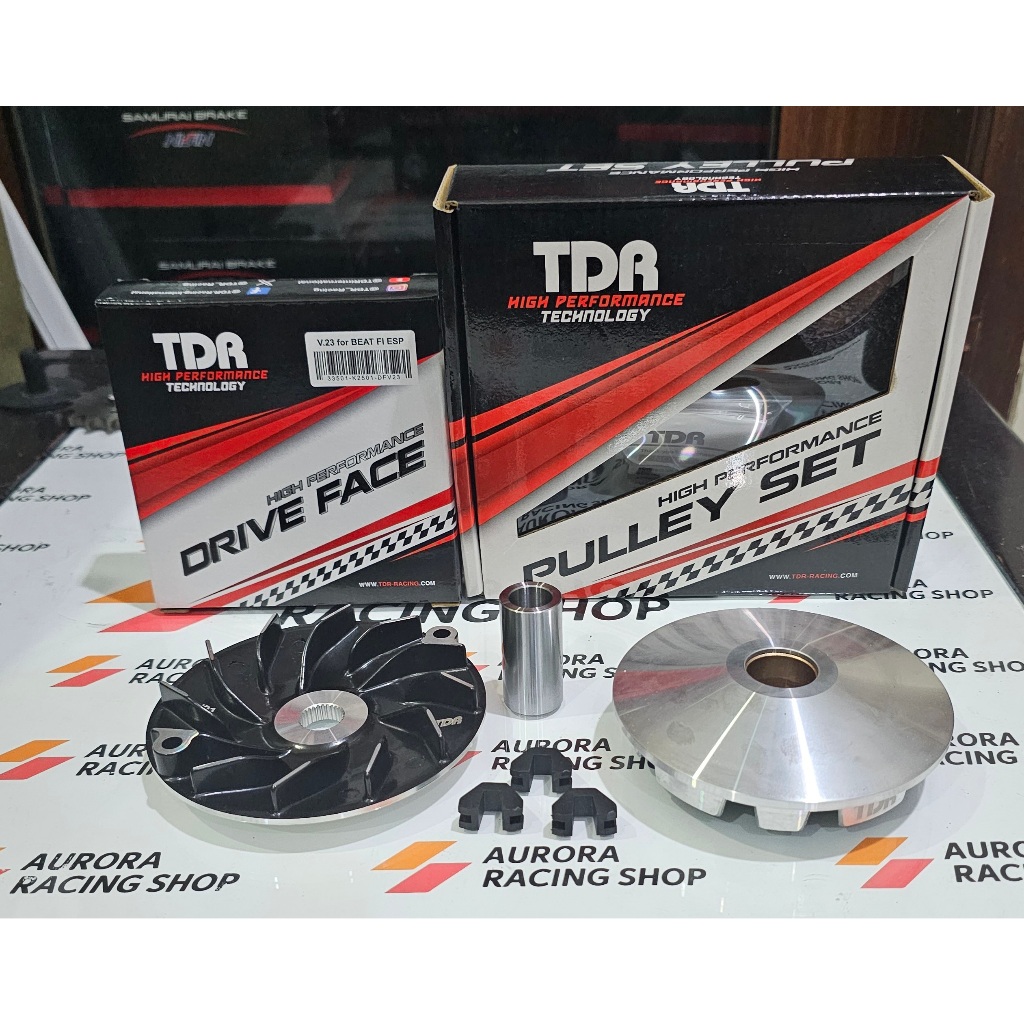 Jual PULLEY CVT SET TDR BEAT FI / SCOOPY FI - TDR RACING | Shopee Indonesia