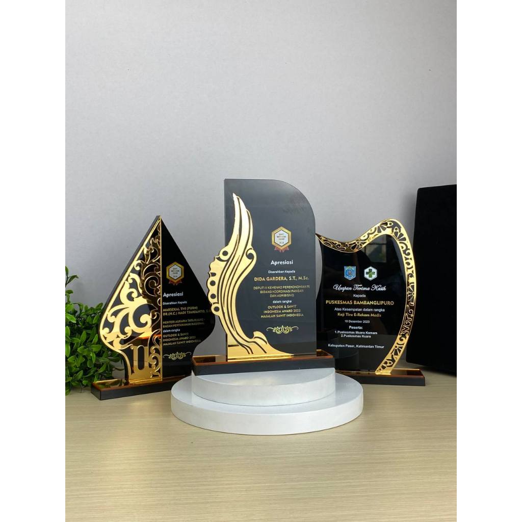 Jual PLAKAT AKRILIK GOLD SERIES / PLAKAT ACRYLIC MEWAH / PLAKAT ACRYLIC ...