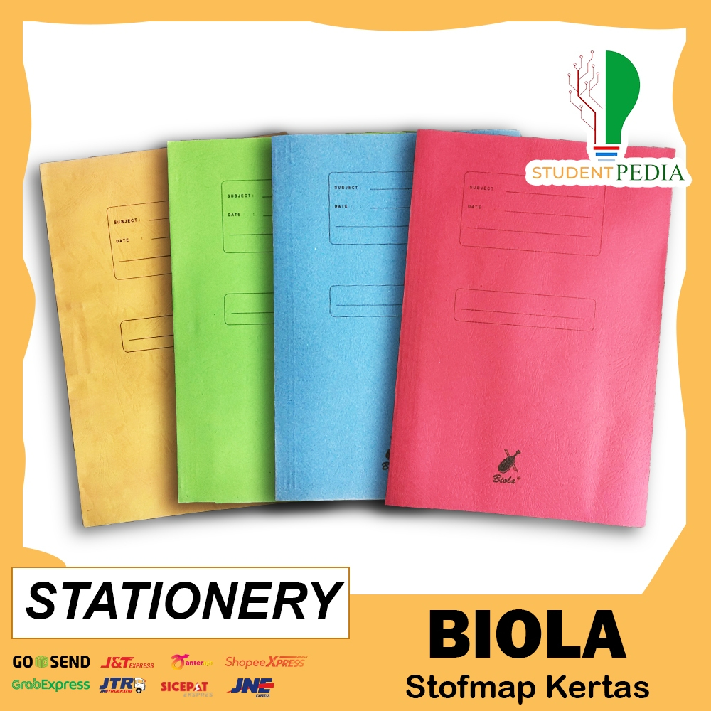 Jual Stopmap Kertas Folio BIOLA / Snel Folio BIOLA / Map Kertas / Eceran / 1 Pcs | Shopee Indonesia