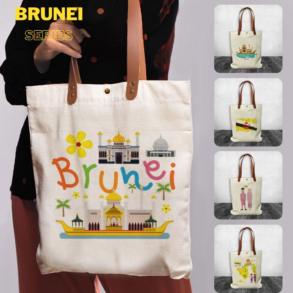 Jual NEOBags Tote bag Canvas oleh oleh Brunei | Tote bag Canvas ...