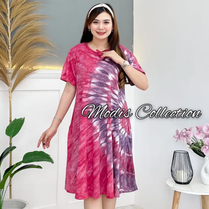 Jual daster kaos daster kaos tie dye baju tidur wanita daster kaos ...