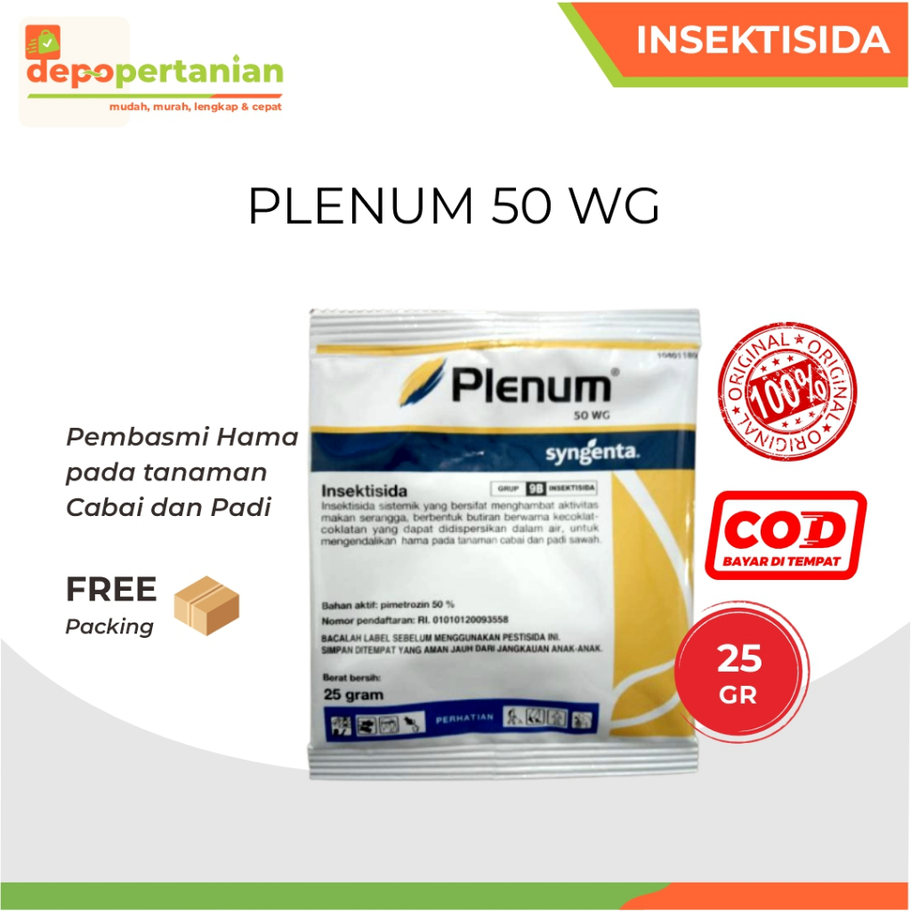 Jual Depo Pertanian - Insektisida Plenum 25 gram Ori Obat Pembasmi Hama ...