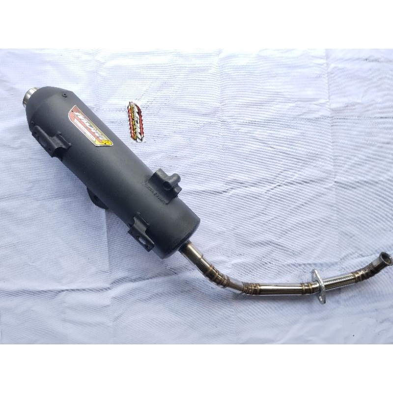 Jual KNALPOT AEROX NMAX 155 NEW COPY CMS PNP LEHER STENLIS 28MM ...