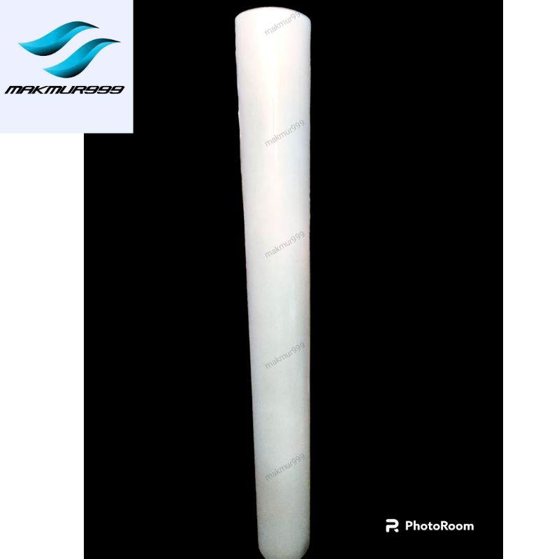 Jual fiber putih polos pagar 0,6mm per 1 meter | Shopee Indonesia