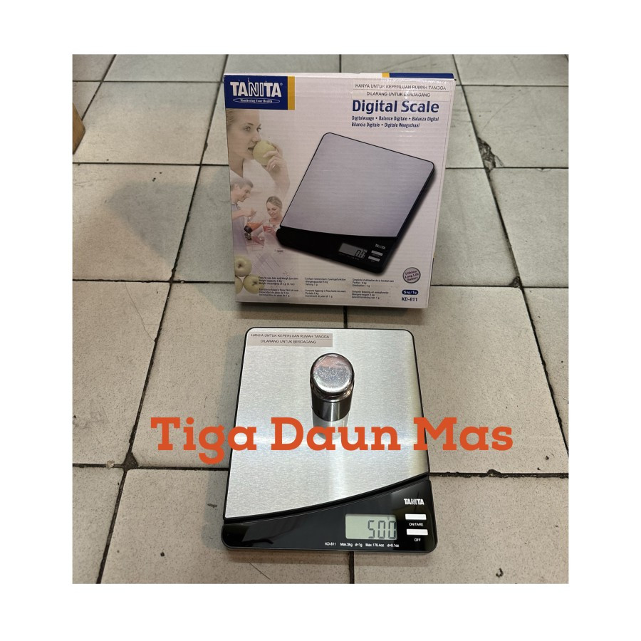 Jual Timbangan Dapur Tanita KD811 5 Kg Timbangan Digital 5 Kg Tanita | Shopee Indonesia