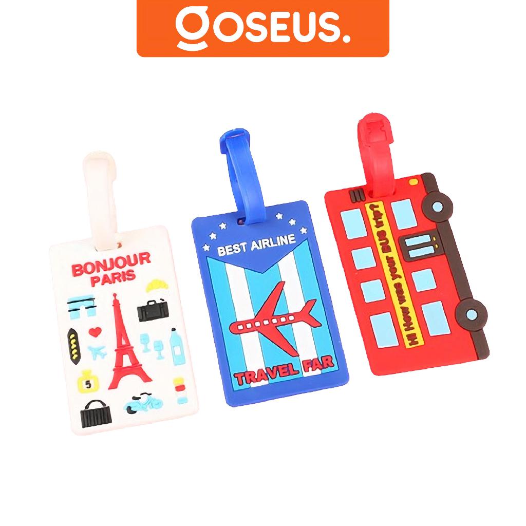 Jual Label Nama Koper Karakter Lucu Tag Name Gantungan Penanda Unik ...