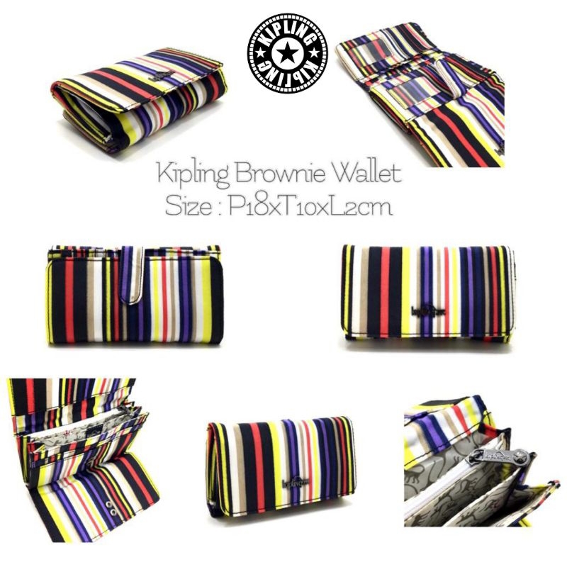 Jual Kipling Brownie Wallet | Shopee Indonesia
