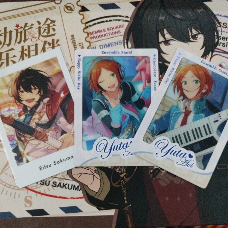 Jual sakuma ritsu pa shot little romance + yuta ensemble star | Shopee ...