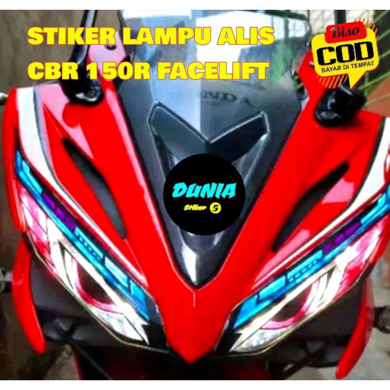 Jual STIKER LAMPU ALIS CBR 150R FACELIFT | Shopee Indonesia