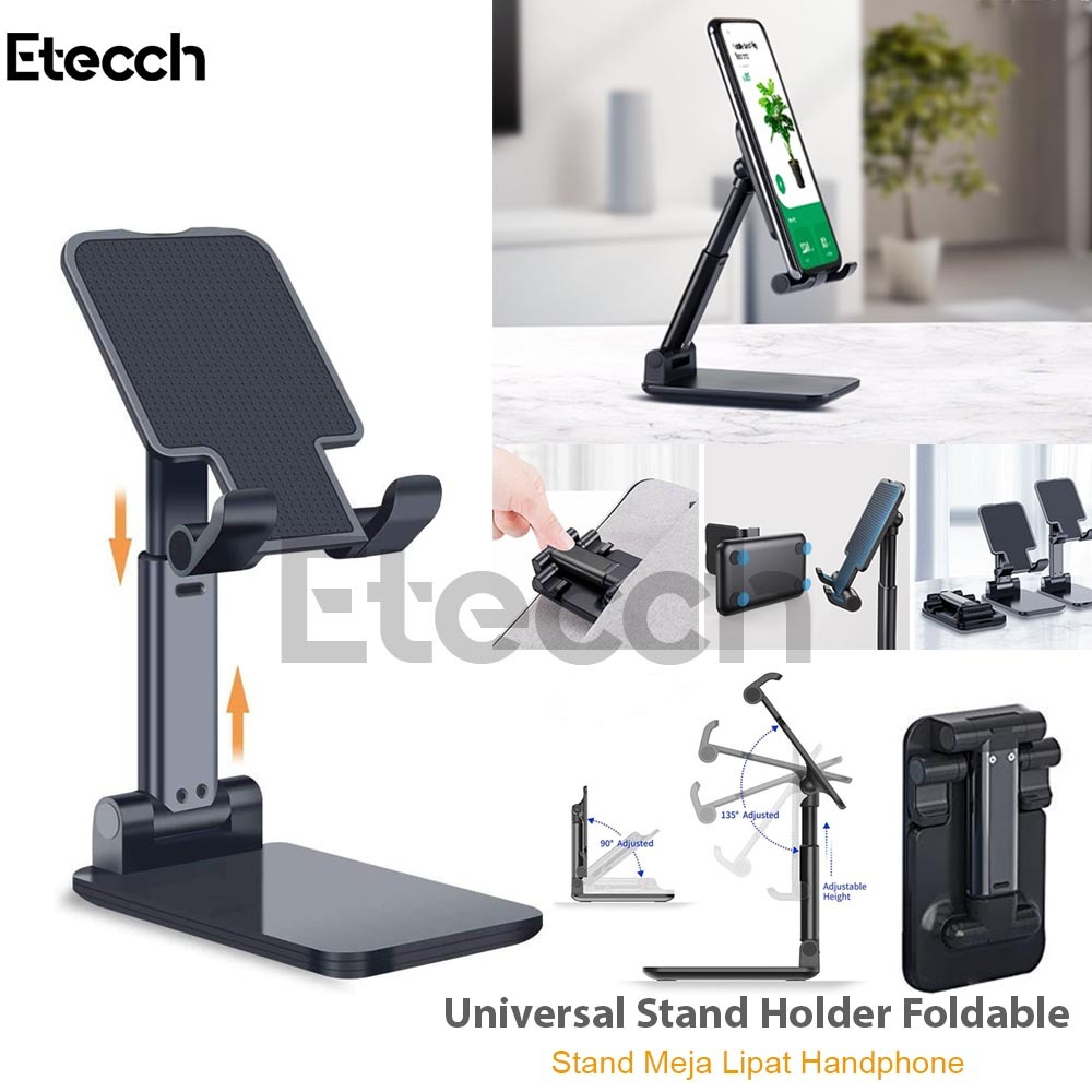 Jual Stand HP Meja Lipat Universal Stand Holder Foldable | Shopee Indonesia