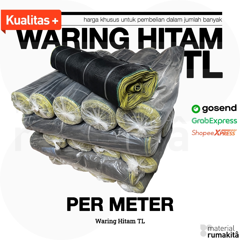 Jual Waring 100 Meter - TL 1 Roll 100 Meter / Lebar 1,2 Meter | Shopee ...