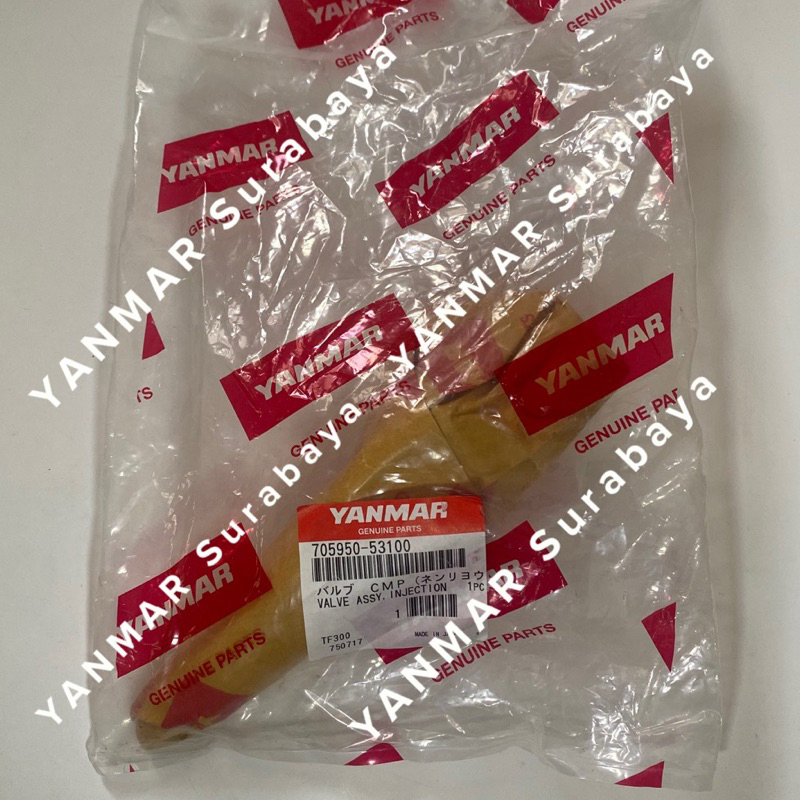 Jual Injector assy / Rumah nozzle Yanmar TF300 705950-53100 Original ...