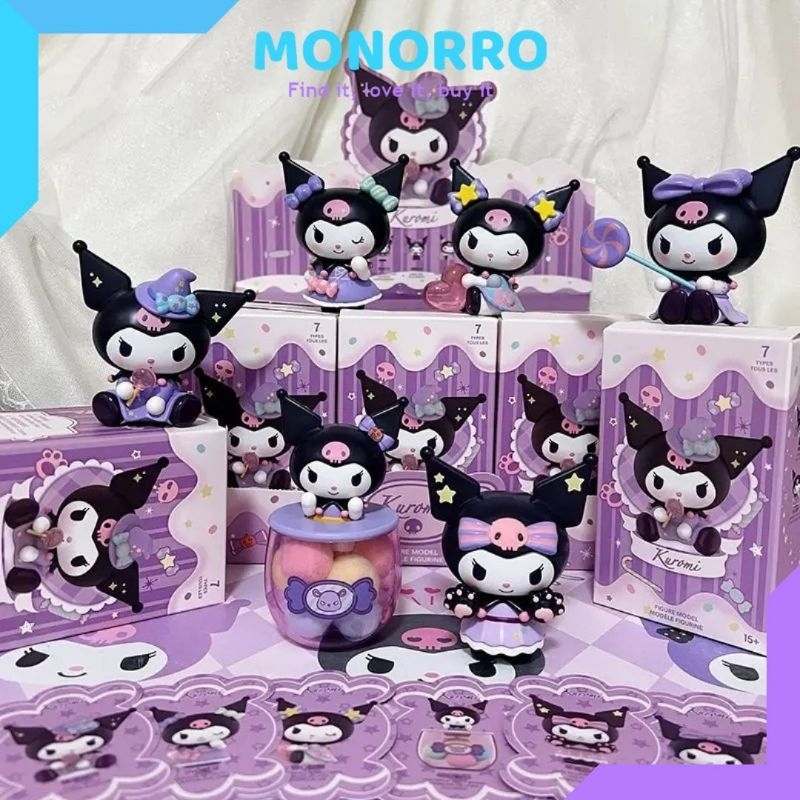 Jual Blind Box Kuromi BB Kuromi Series Candy Figure Kuromi Random ...