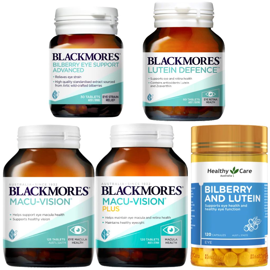 Jual Healthy Care Bilberry & Lutein 120 Capsules Kapsul / Eye Support ...