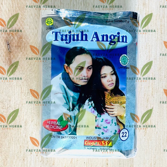 Jual Jamu Masuk Angin Tujuh Angin Gujati 59 Isi 10 Sachet | Shopee ...