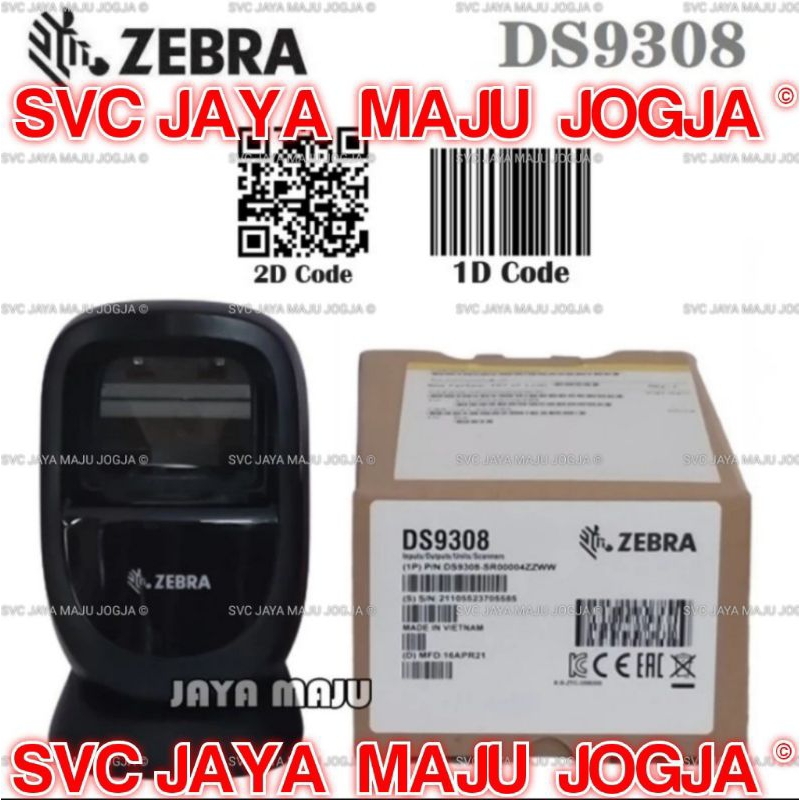 Jual ZEBRA DS 9308 - 2D 1D - USB // PS2 PS/2 // SERIAL || BARCODE ...