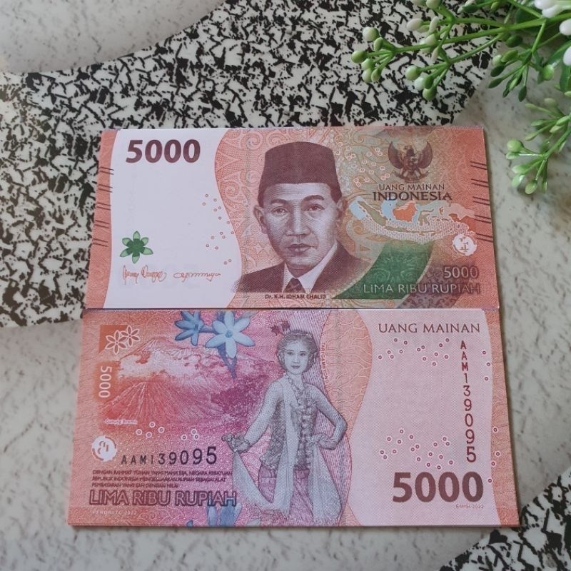 Jual 50 Lembar Uang Mainan Model Baru Th 2022 /Uang Mainan Buat ...